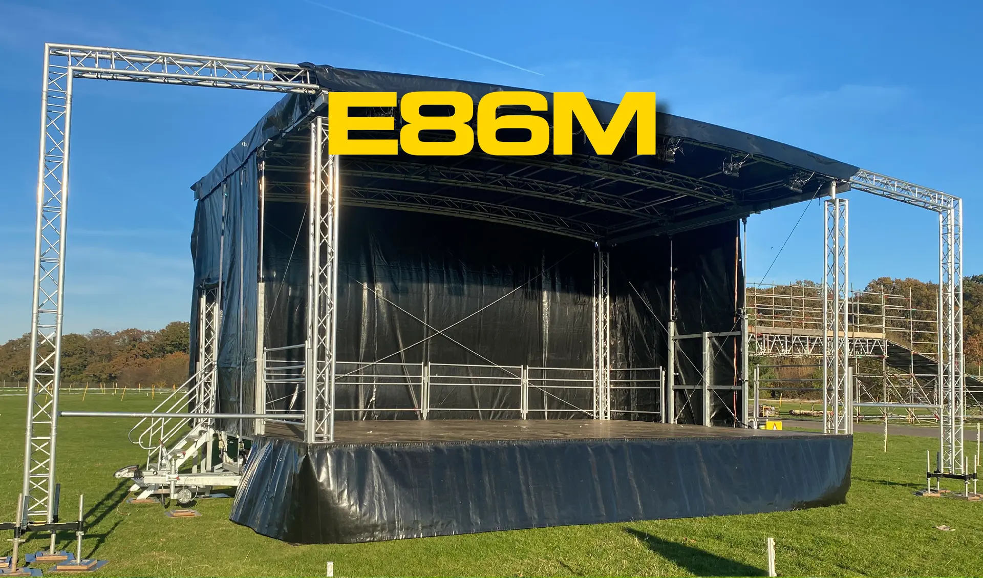 E86M - MOBILE STAGE - UK Stage Hire